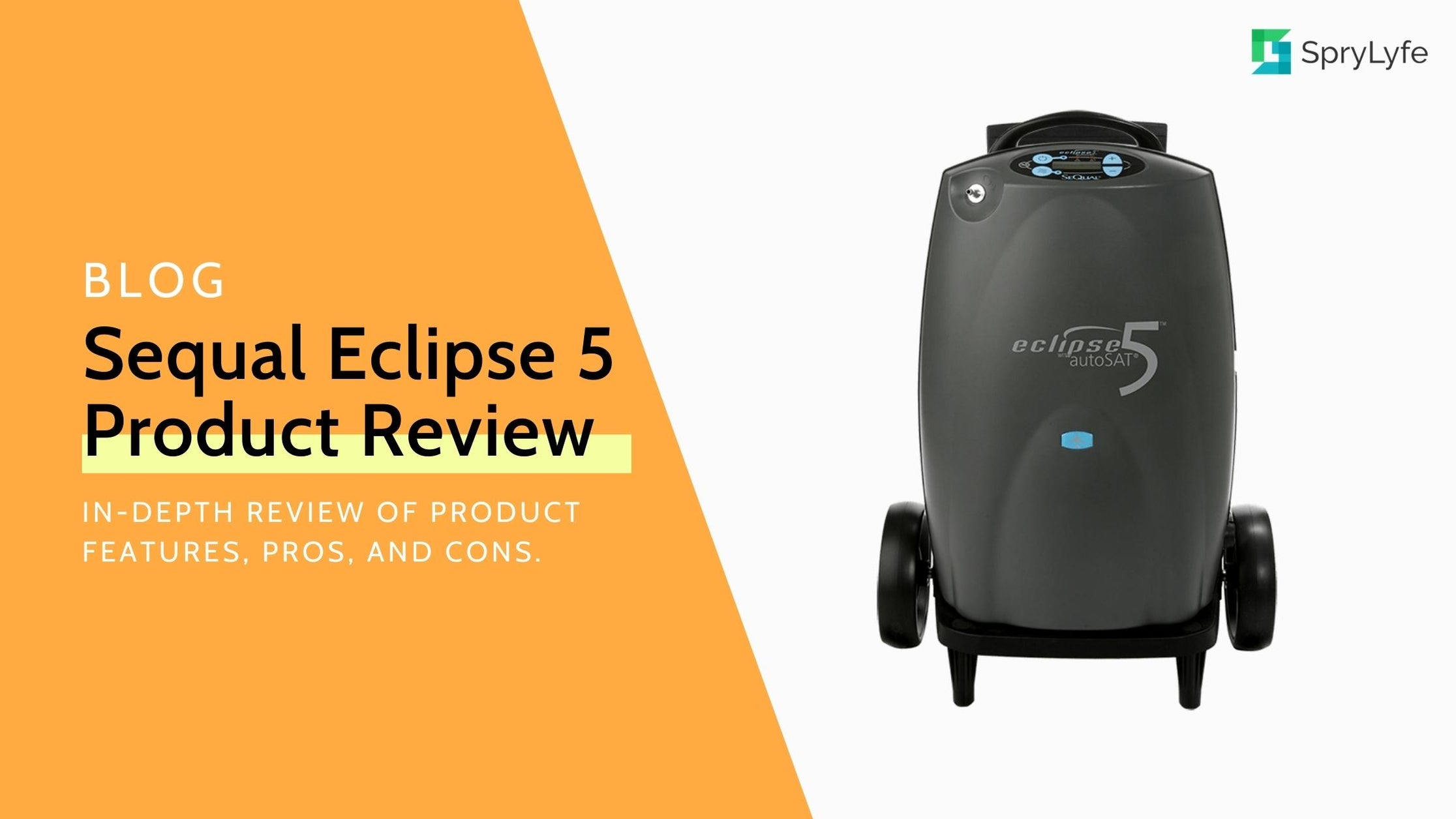 SeQual Eclipse 5 Portable Concentrator Editorial Review (2022) - Sprylyfe